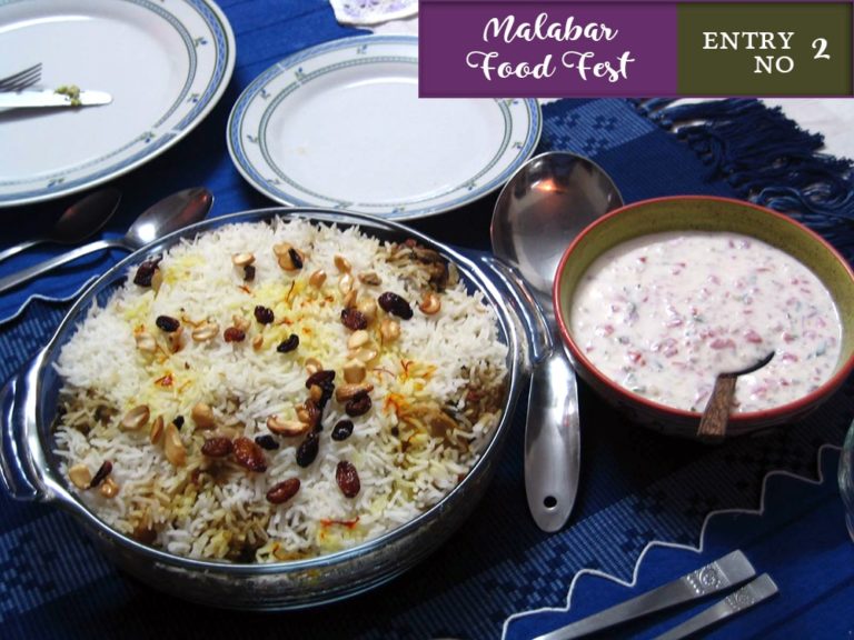 Recipe for preparation of North Kerala's traditional Moplah Chicken Biryani